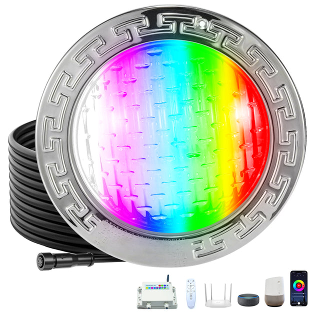 10“ Smart Pool Lights Fixture – Intekit